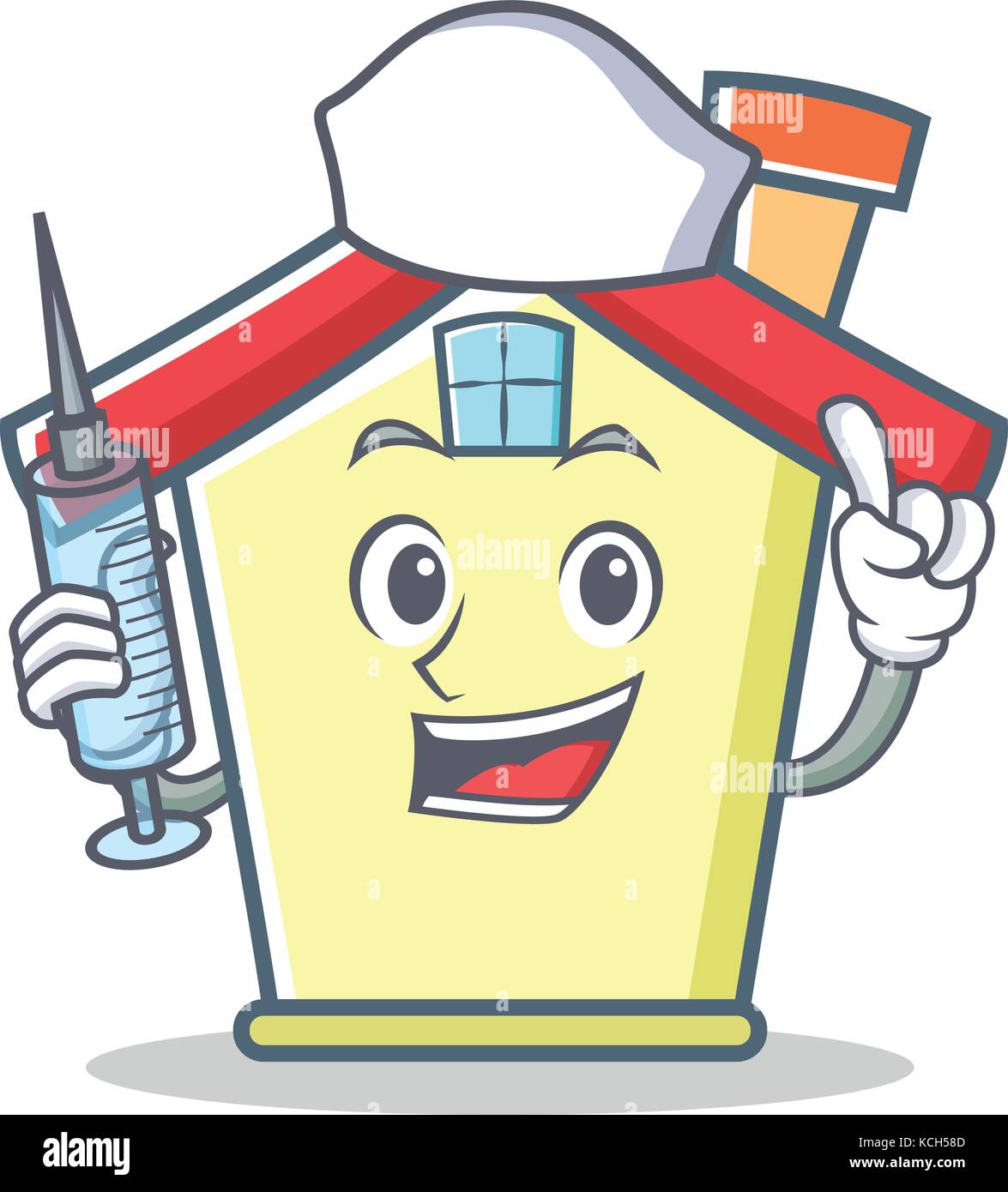 Nurse house character cartoon style Stock Vector Image & Art - Alamy