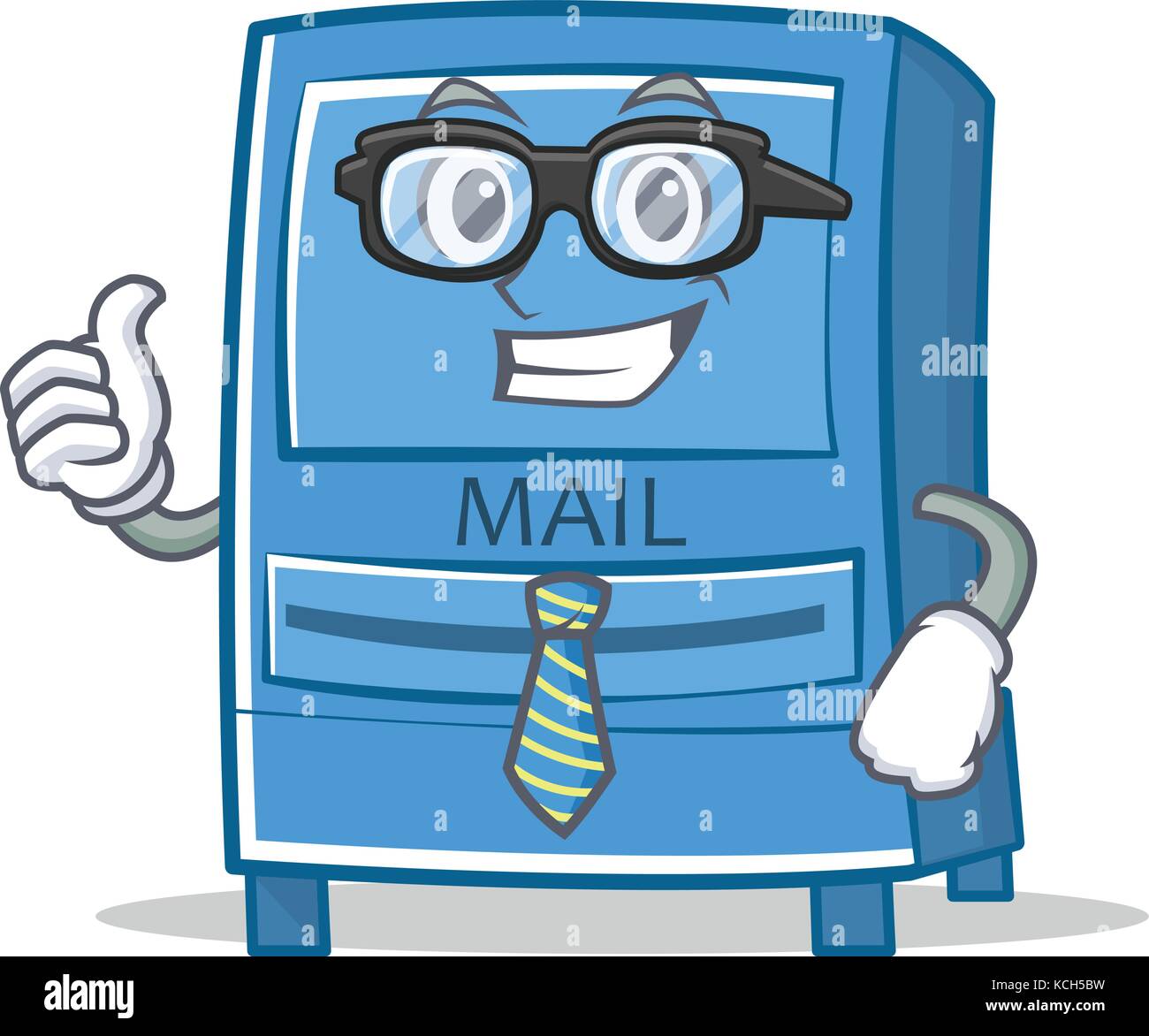 Businessman mailbox character cartoon style Stock Vector Image & Art ...