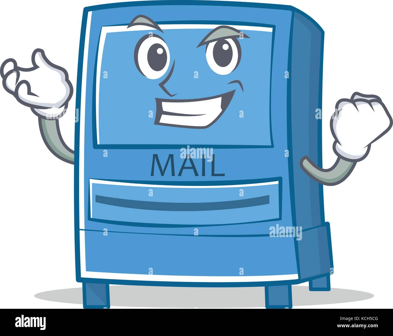Successful mailbox character cartoon style Stock Vector Image & Art - Alamy