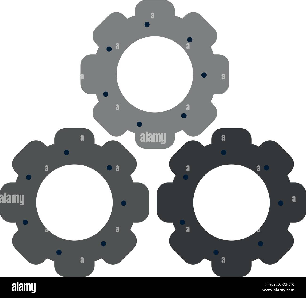 Three mechanics Stock Vector Images - Alamy