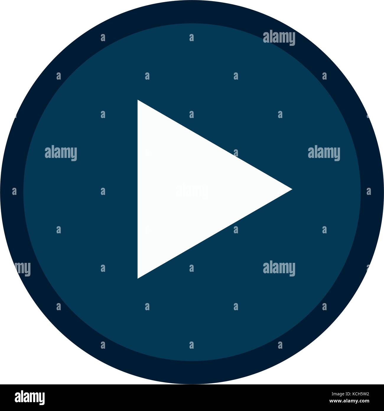 play button icon image Stock Vector Image & Art - Alamy