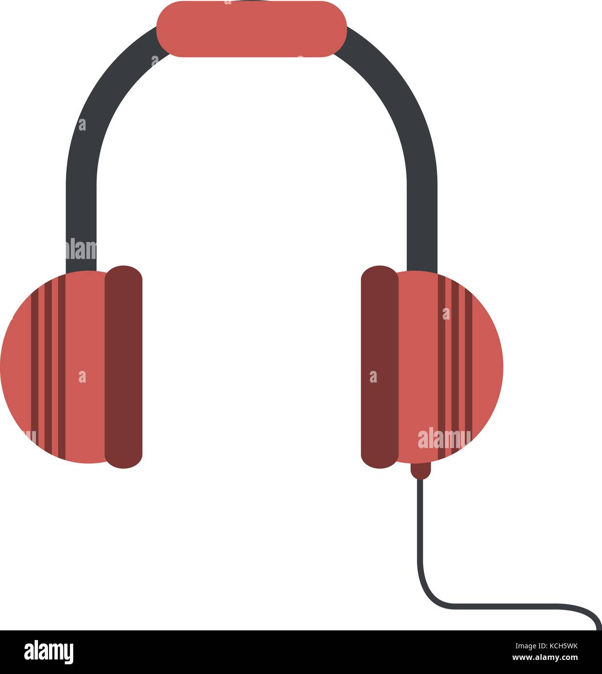 headphones with cord icon image Stock Vector Image & Art - Alamy