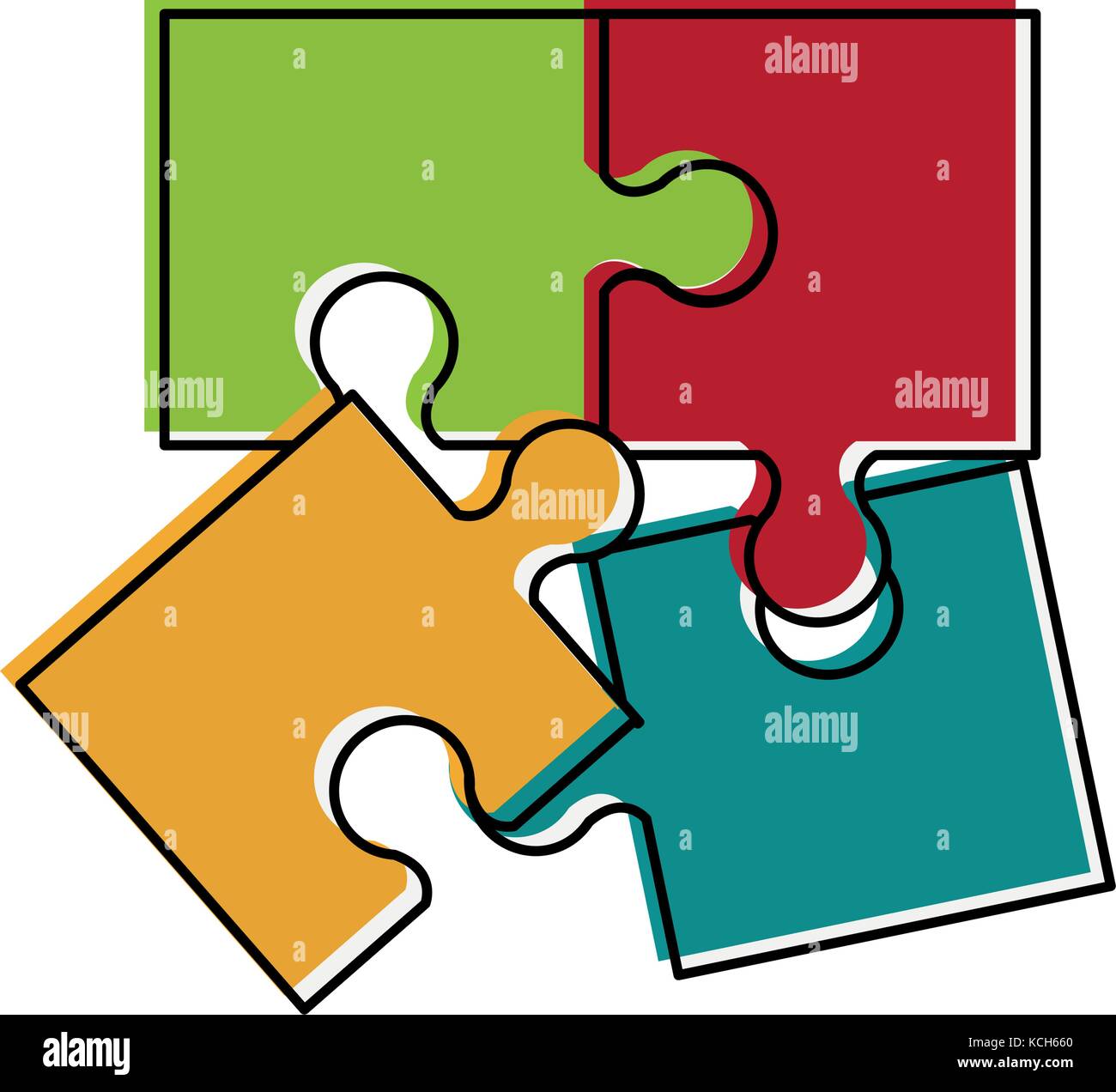 Separated image Stock Vector Images - Alamy