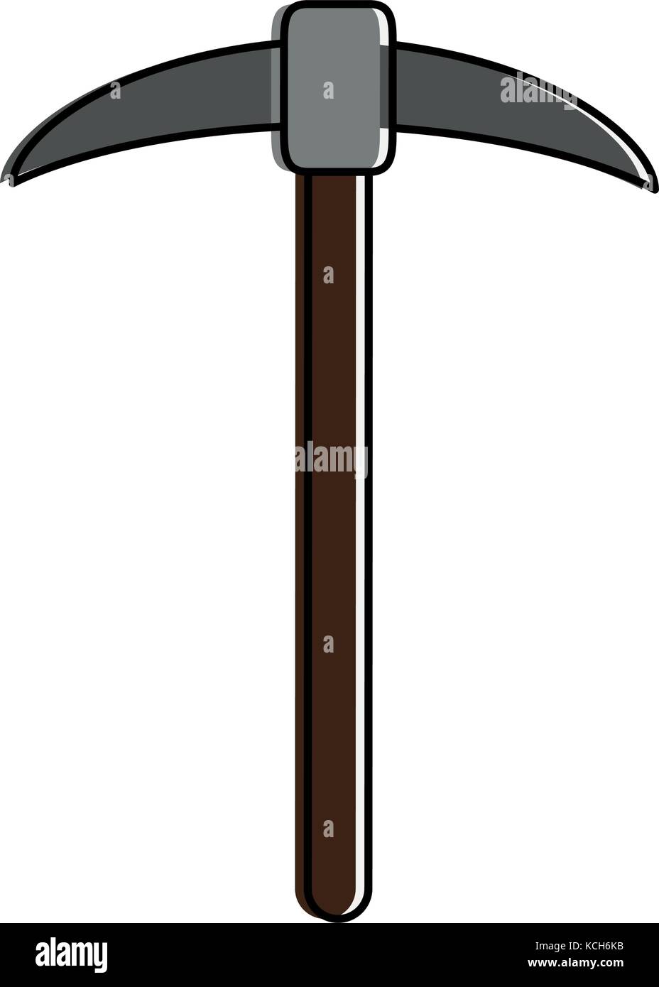 pickaxe mining tool icon image Stock Vector Image & Art - Alamy
