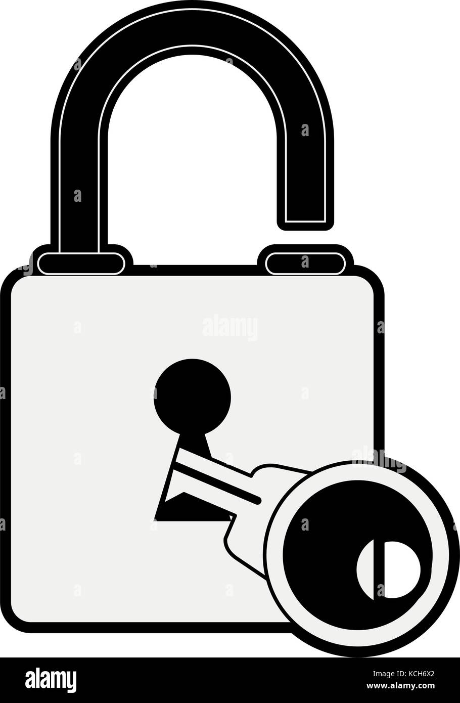 safety lock icon image Stock Vector Image & Art - Alamy