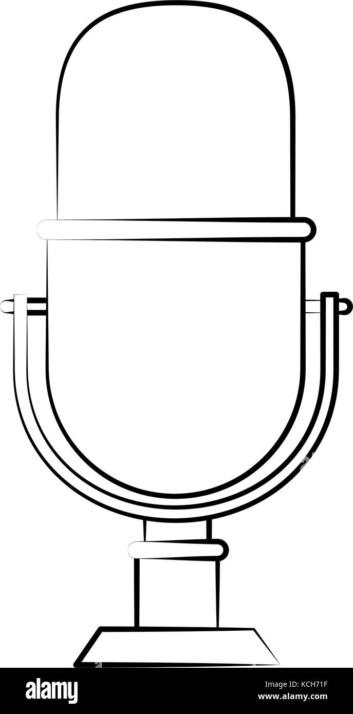 microphone icon image Stock Vector Image & Art - Alamy