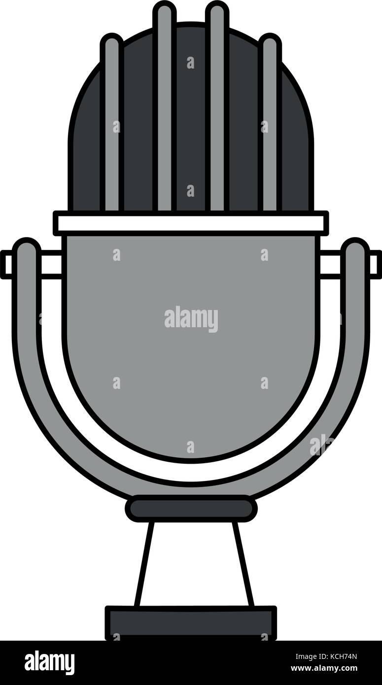 Conference microphone retro icon hi-res stock photography and images ...