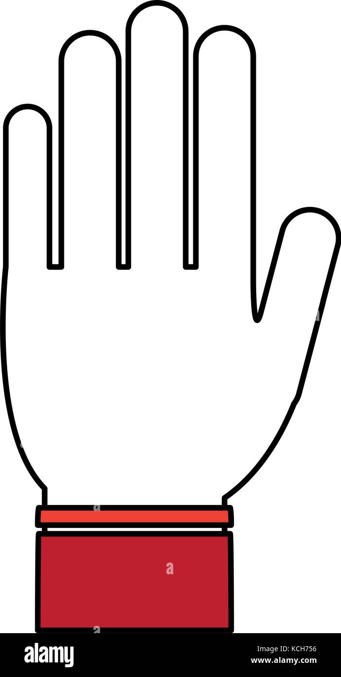 open hand icon image Stock Vector Image & Art - Alamy