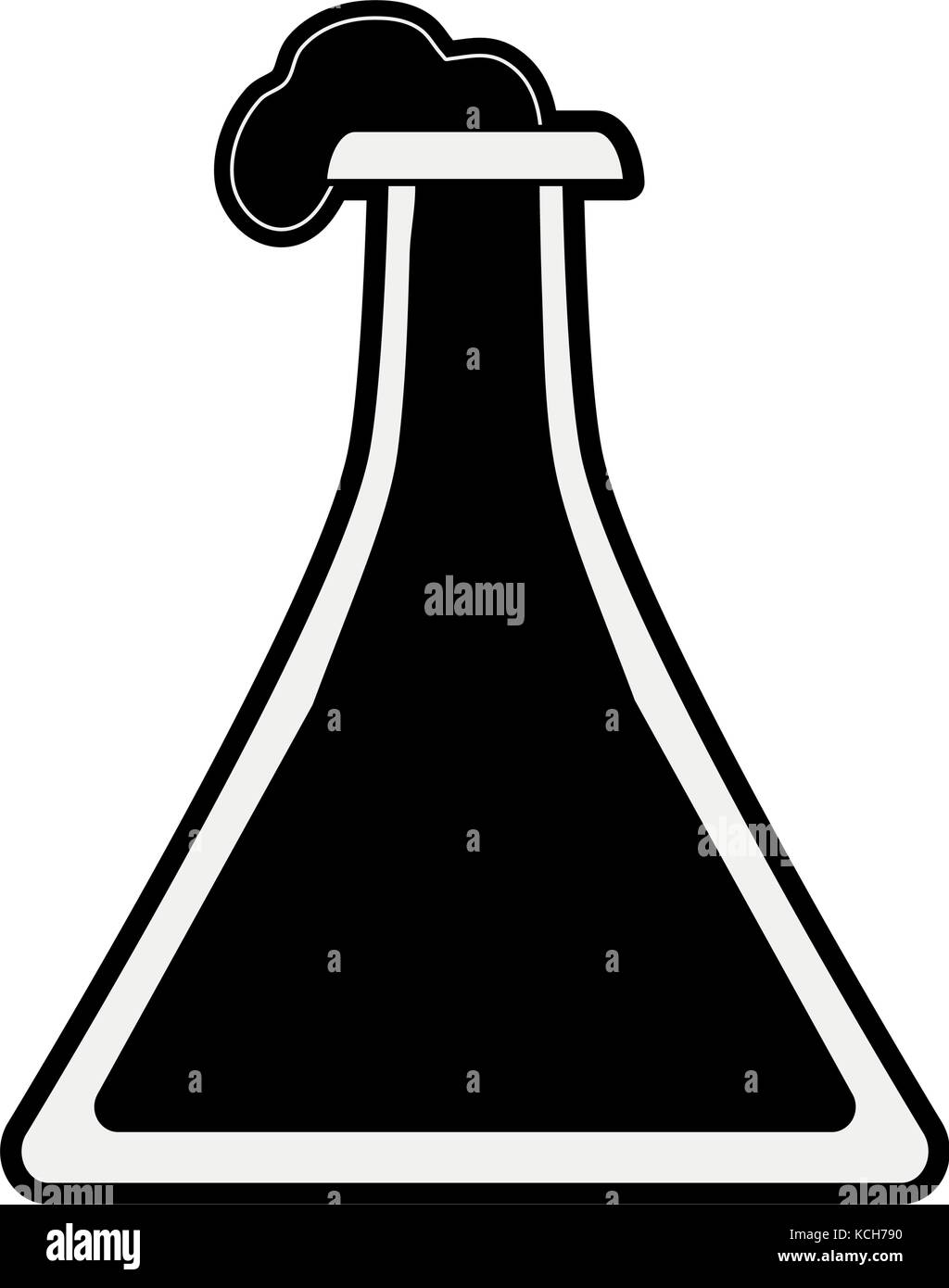 Chemistry flask lab Stock Vector Image & Art - Alamy