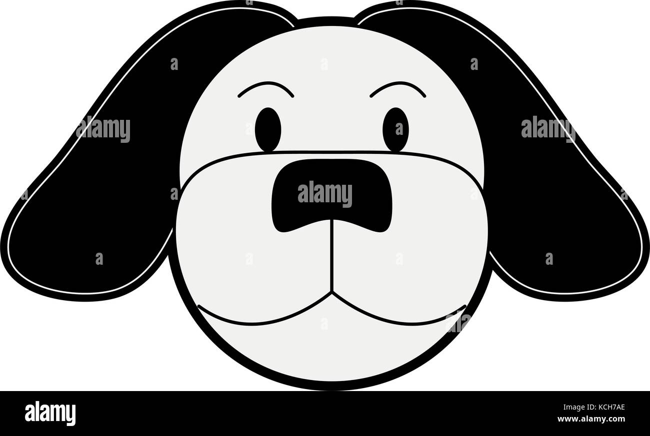 dog pet face icon image Stock Vector Image & Art - Alamy