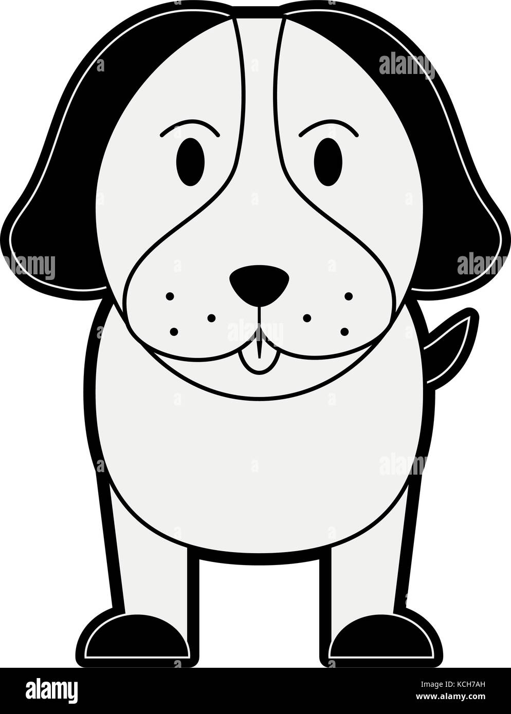 dog pet face icon image Stock Vector Image & Art - Alamy