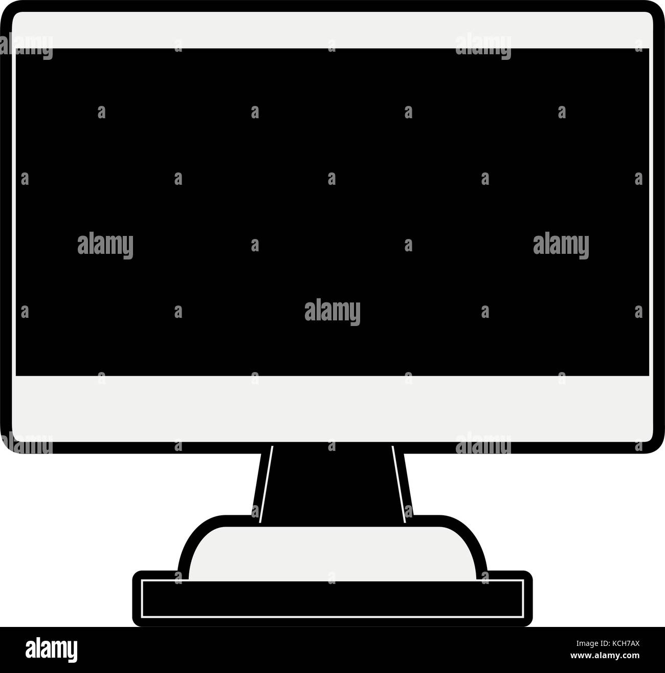 computer blank screen icon image Stock Vector Image & Art - Alamy