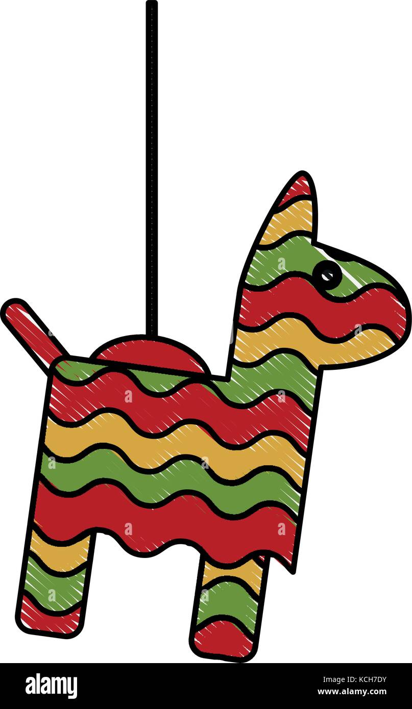 Donkey pinata isolated Stock Vector Image & Art - Alamy