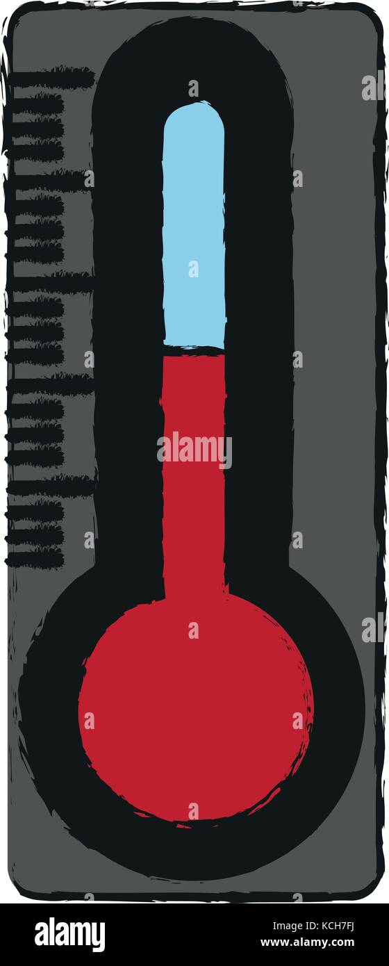 Thermometer temperature tool Stock Vector Image & Art - Alamy