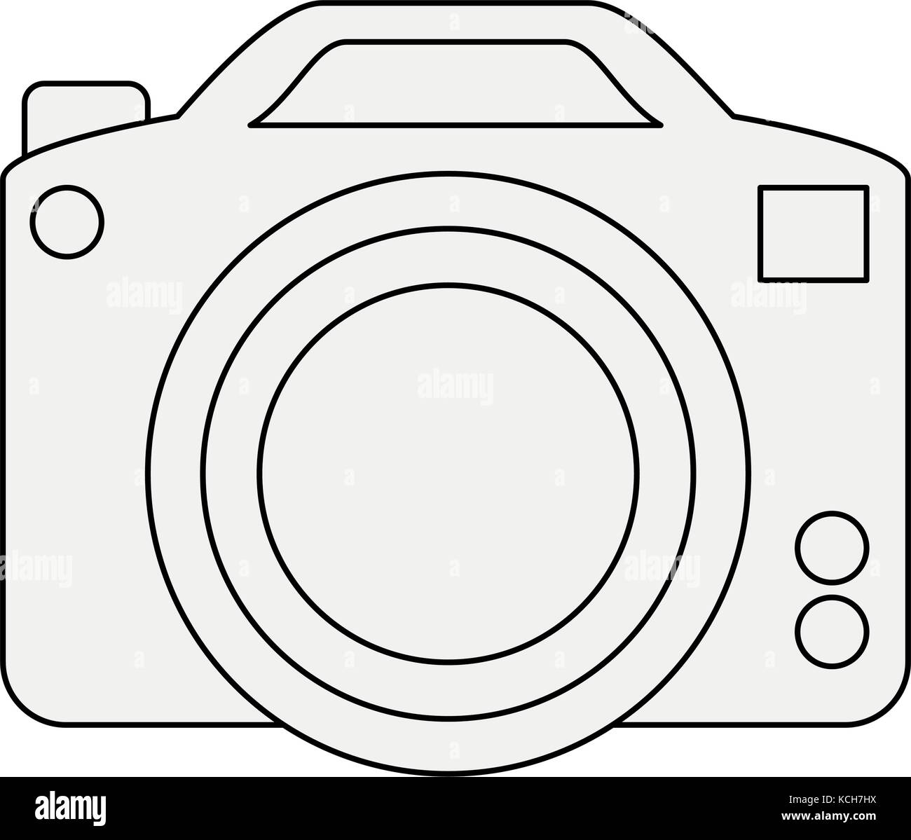 Photographic camera symbol Stock Vector Image & Art - Alamy