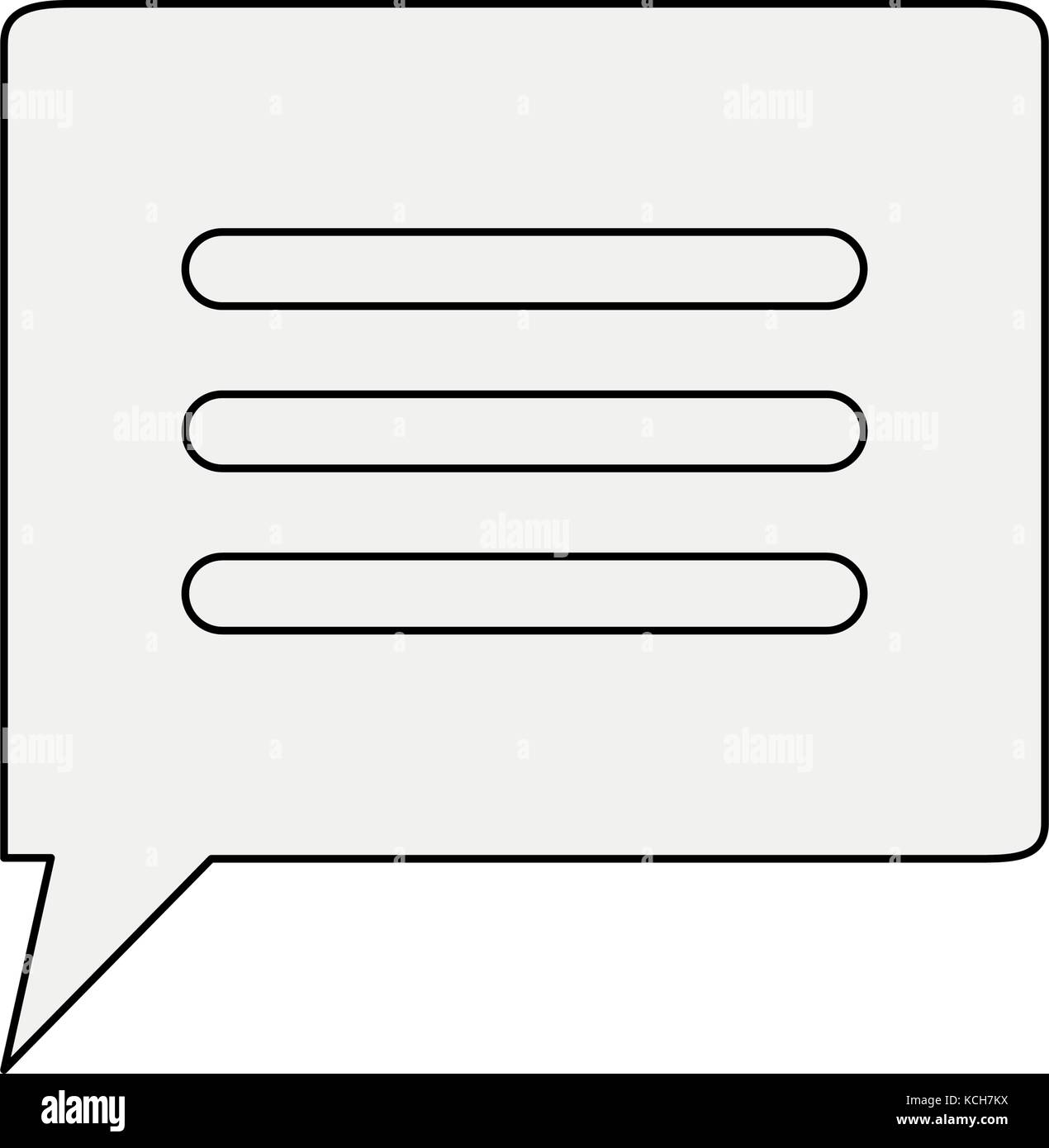 Chat bubble symbol Stock Vector Image & Art - Alamy