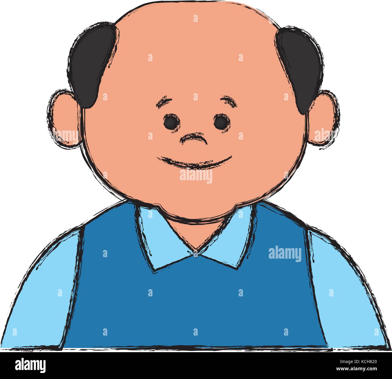 Cute grandfather cartoon Stock Vector Image & Art - Alamy