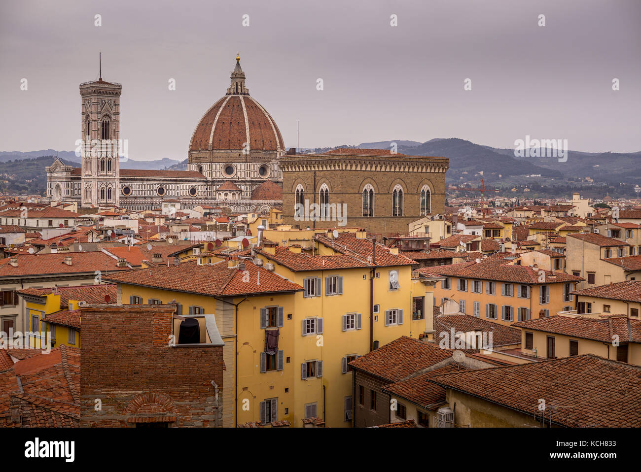 Terracotta roof tiles italy hi-res stock photography and images - Alamy