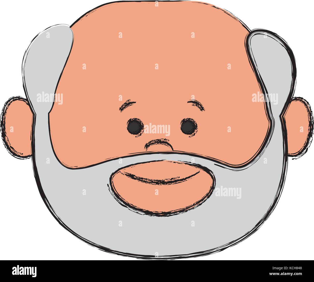 Cute grandfather cartoon Stock Vector Image & Art - Alamy