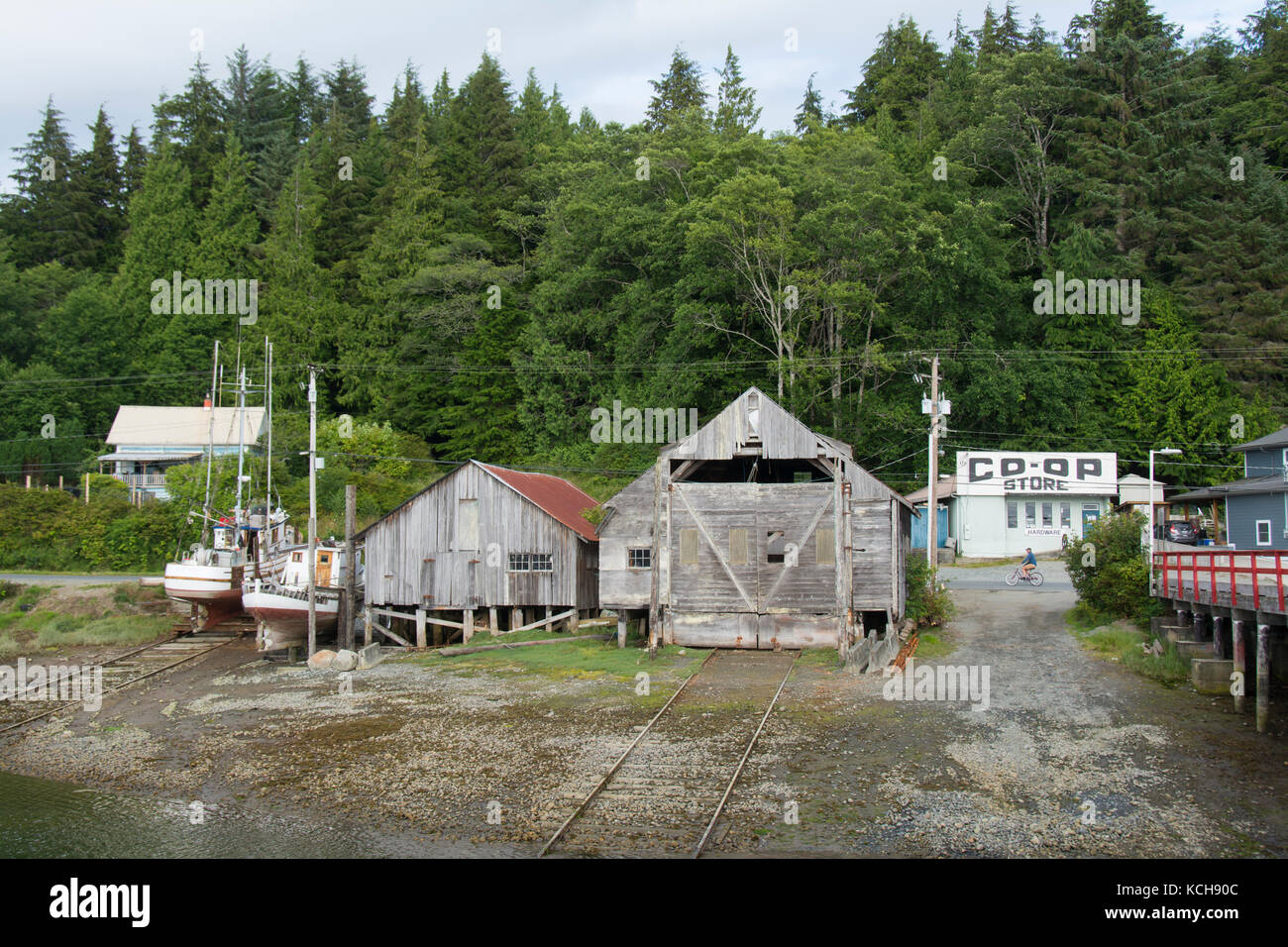 Sointula, Malcolm Island, Vancouver Island, British Columbia, Canada ...