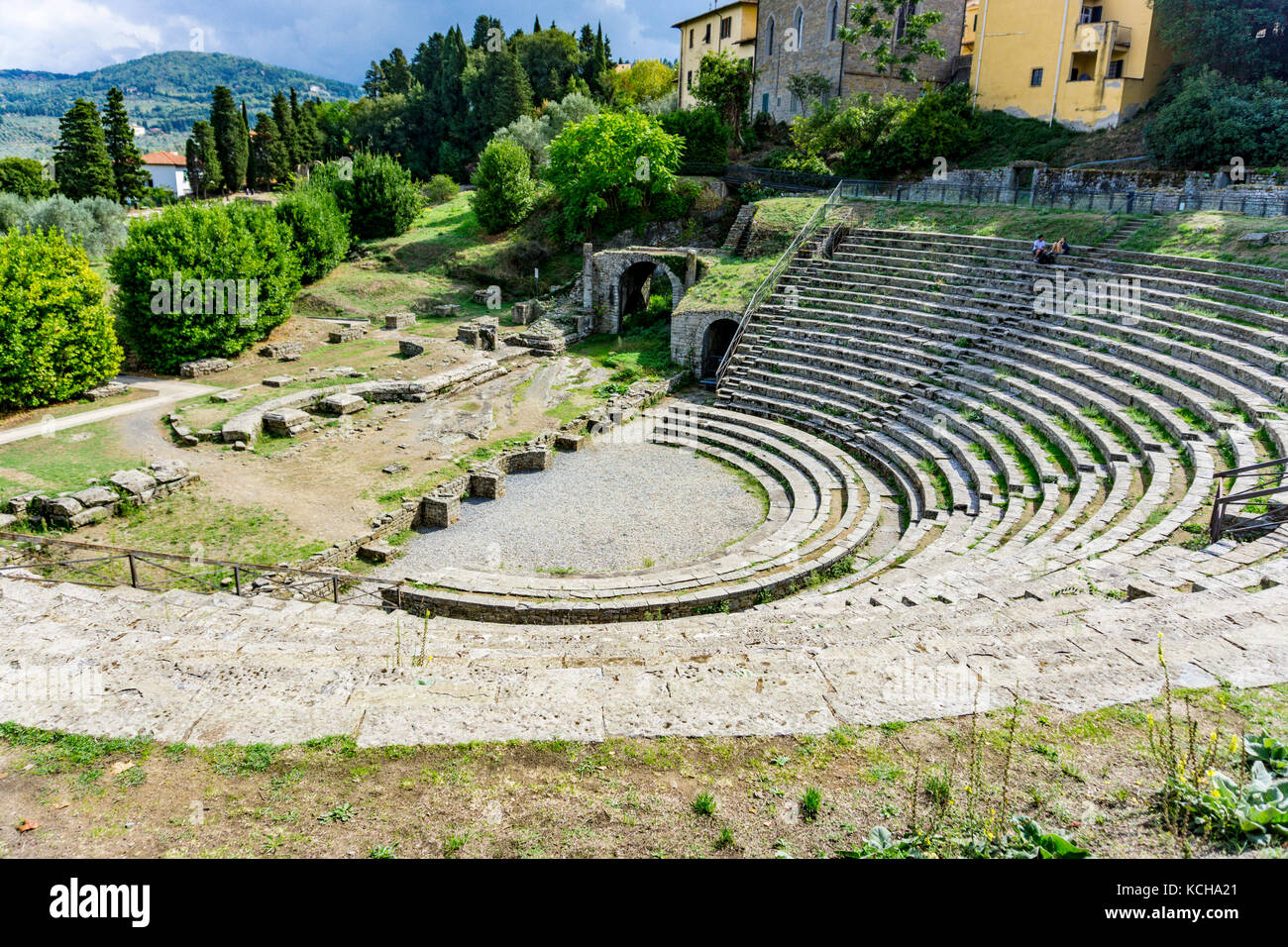 Ruins in fiesole hi-res stock photography and images - Alamy