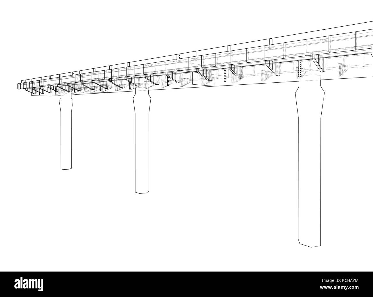 Bridge sketch. Vector Stock Vector Image & Art - Alamy