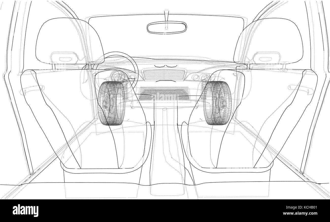 Concept car. Vector Stock Vector Image & Art - Alamy