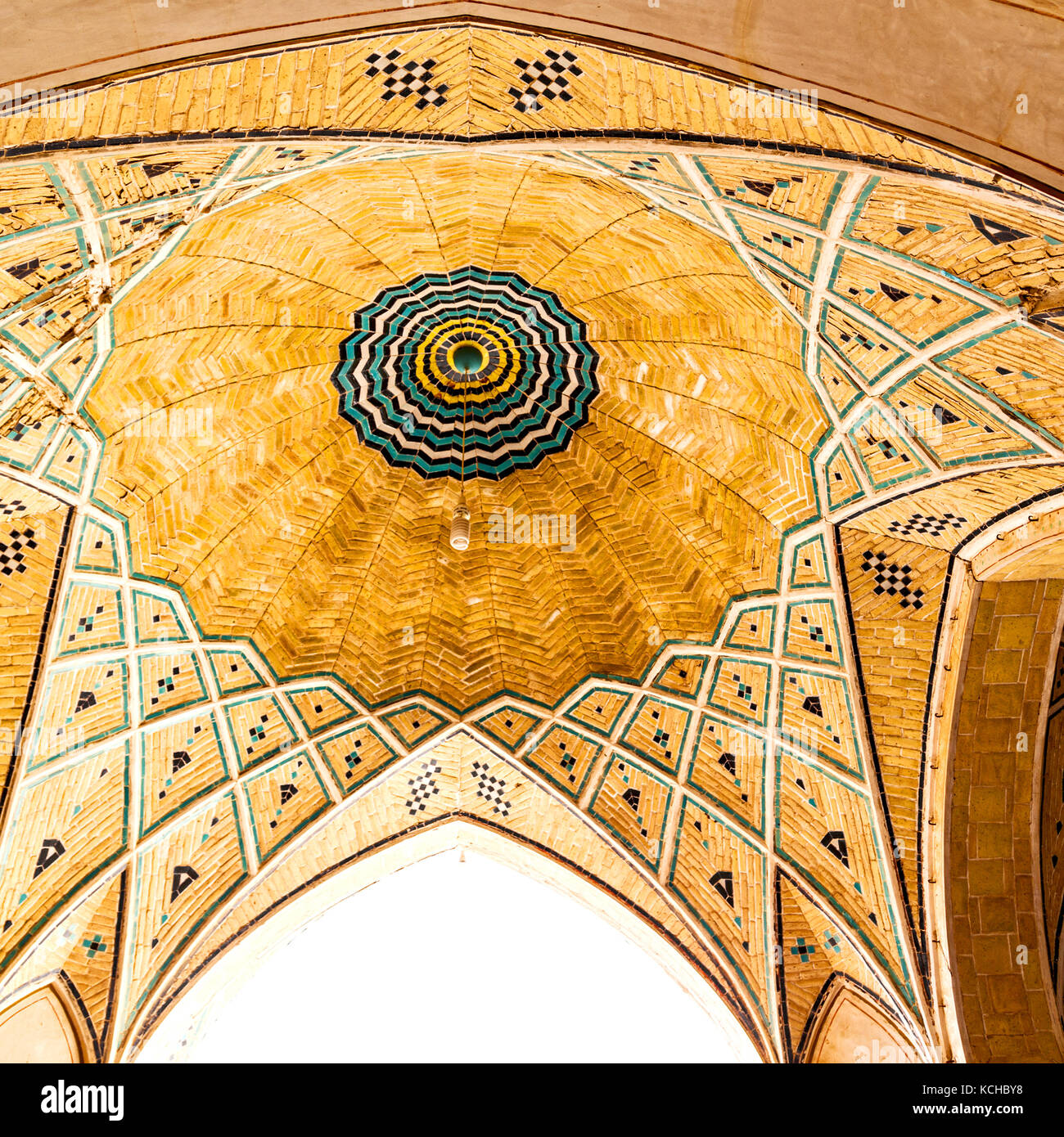 Masjed e jameh mosque ceiling hi-res stock photography and images - Alamy