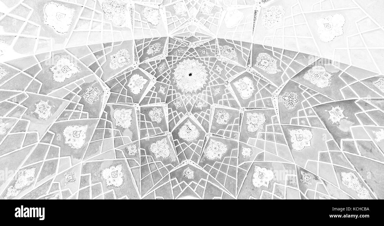 blur in iran abstract texture of the religion architecture mosque roof ...