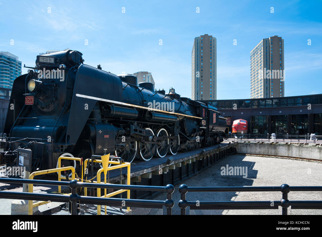 Toronto,Canada-august 2,2015:one of the trains displayed at Toronto's ...