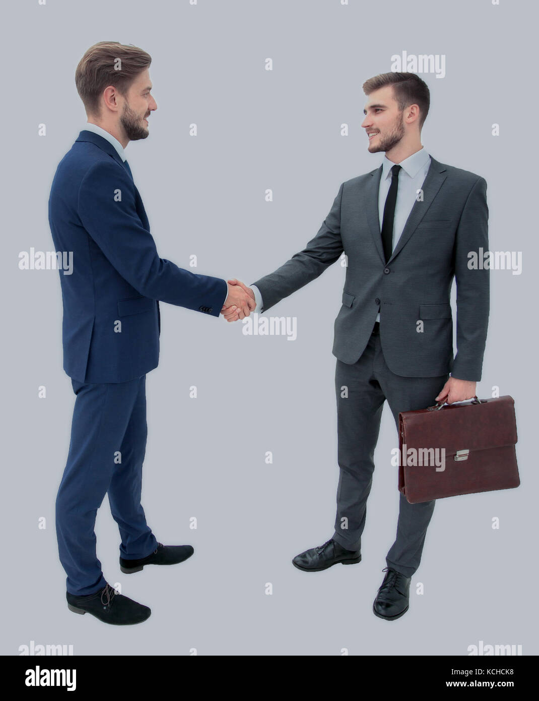 Welcoming client at meeting hi-res stock photography and images - Alamy