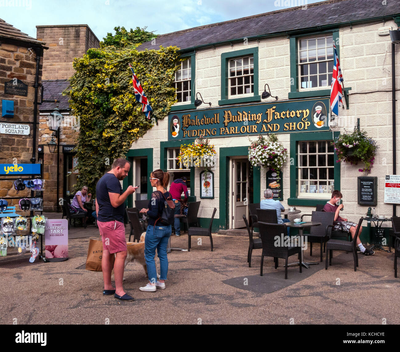 Bakewell Pudding Factory, Bakewell, Derbyshire Stock Photo - Alamy