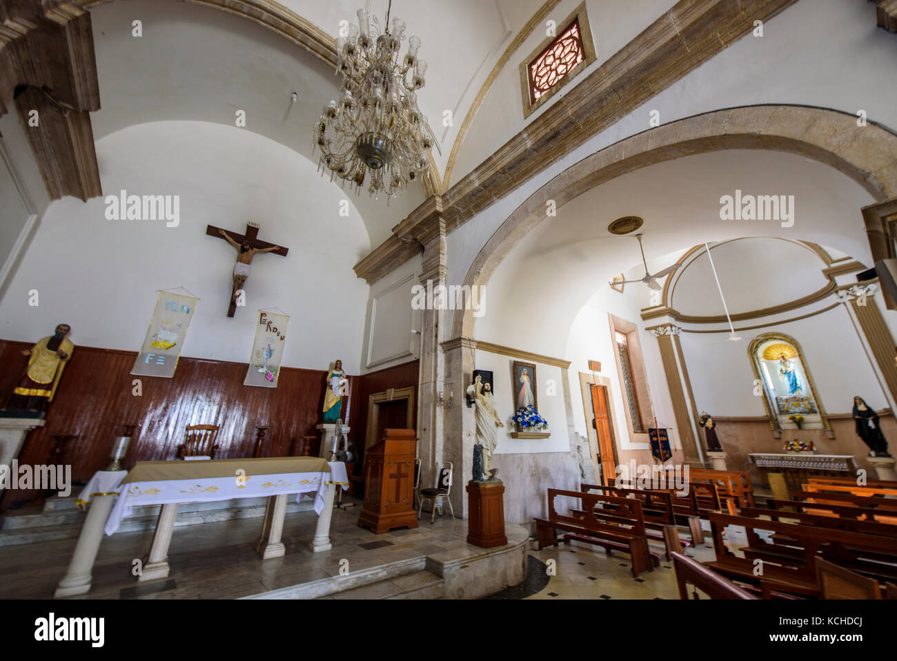 Templo de Santa Ana, Colonial church in Merida, Yucatan (Mexico ...