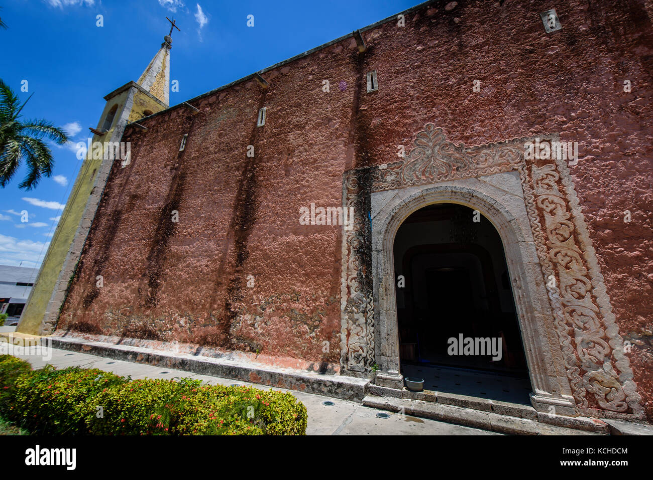 Templo de Santa Ana, Colonial church in Merida, Yucatan (Mexico ...
