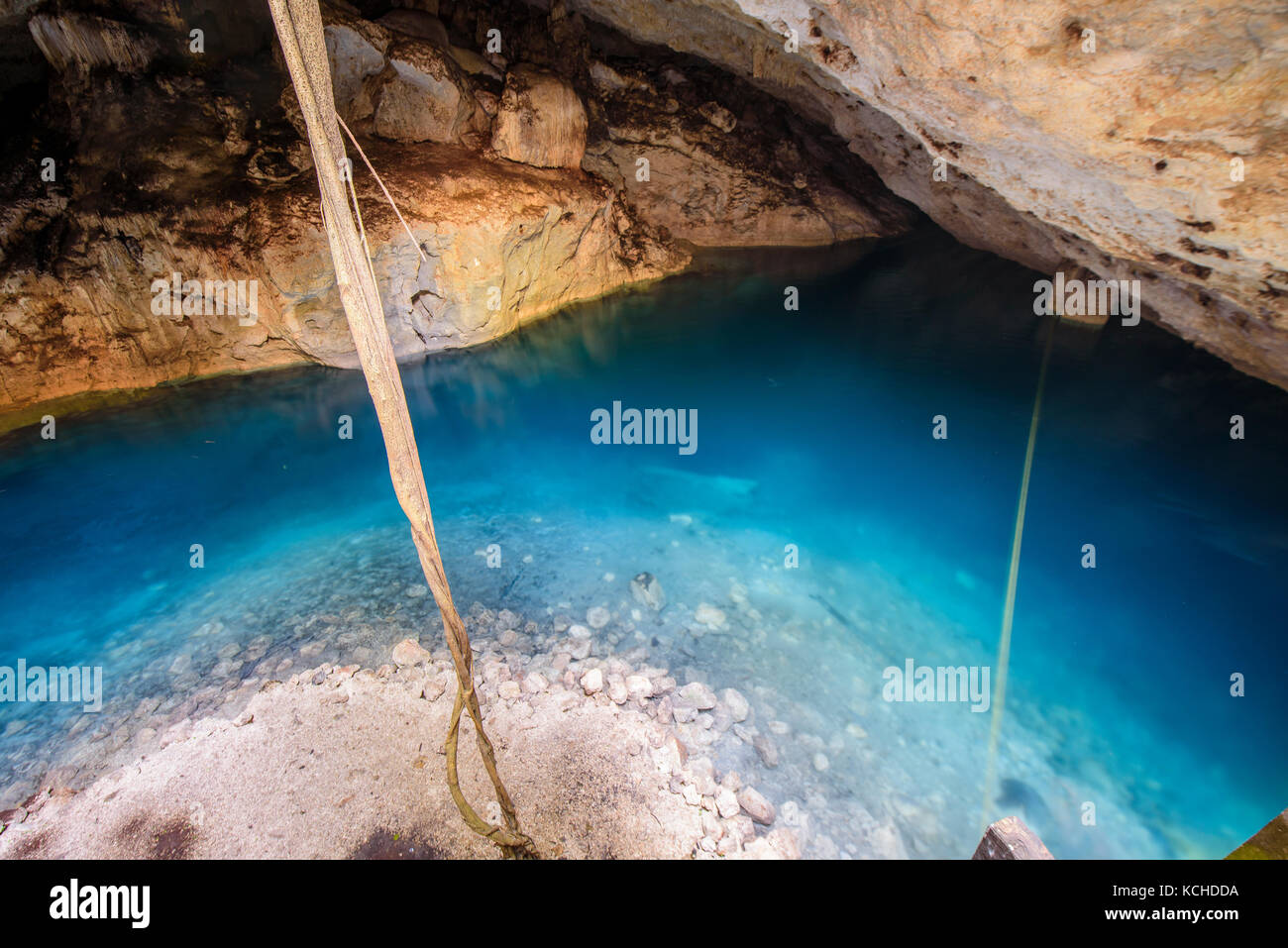 Route of Cenotes, Cuzama (Yucatan, Mexico Stock Photo - Alamy
