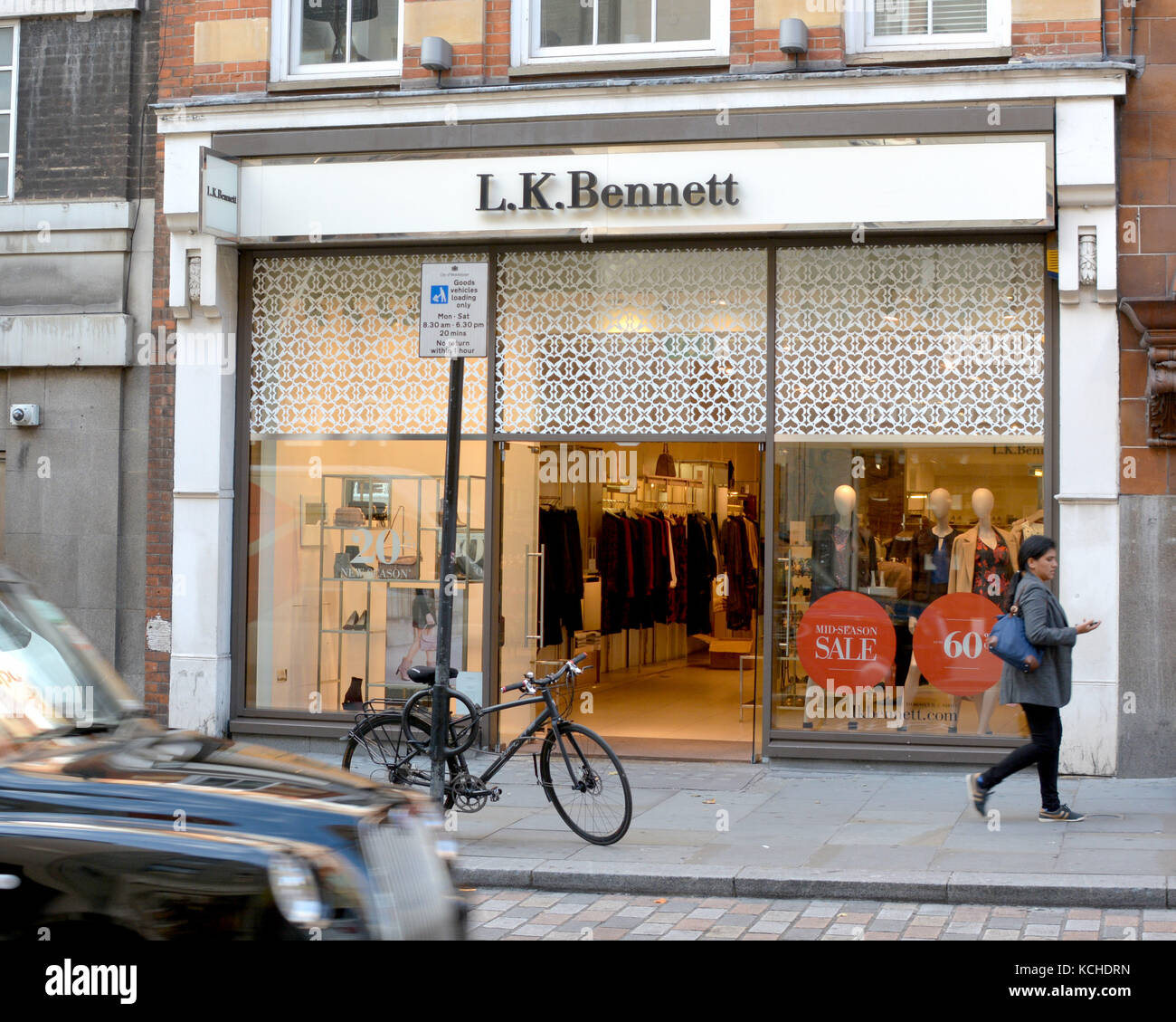 Photo Must Be Credited ©Alpha Press 066465 02/10/2017 LK Bennett Shop ...