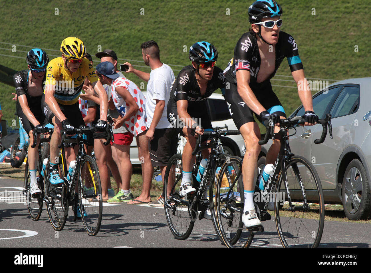 Geraint Thomas Tour De France Stock Photos & Geraint Thomas Tour De ...