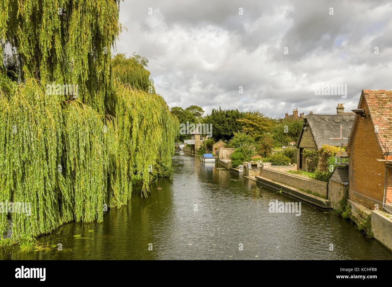 The river Great ouse in Godmanchester Stock Photo - Alamy
