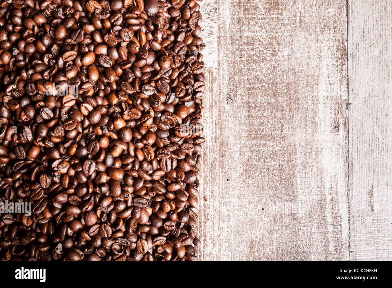 Coffee beans in close up photo Stock Photo - Alamy