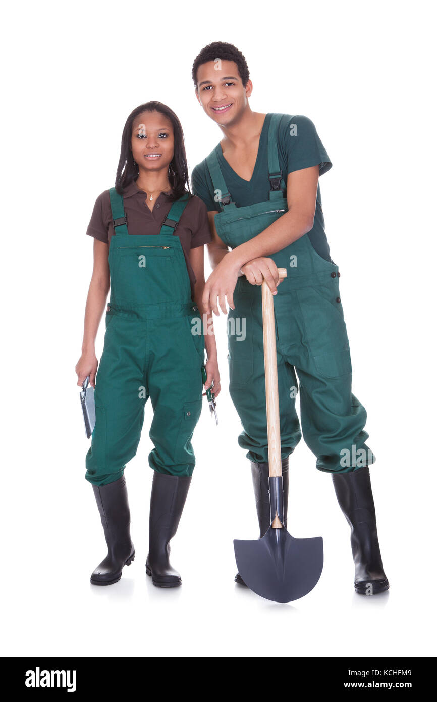 Young african american smart farmer hi-res stock photography and images ...