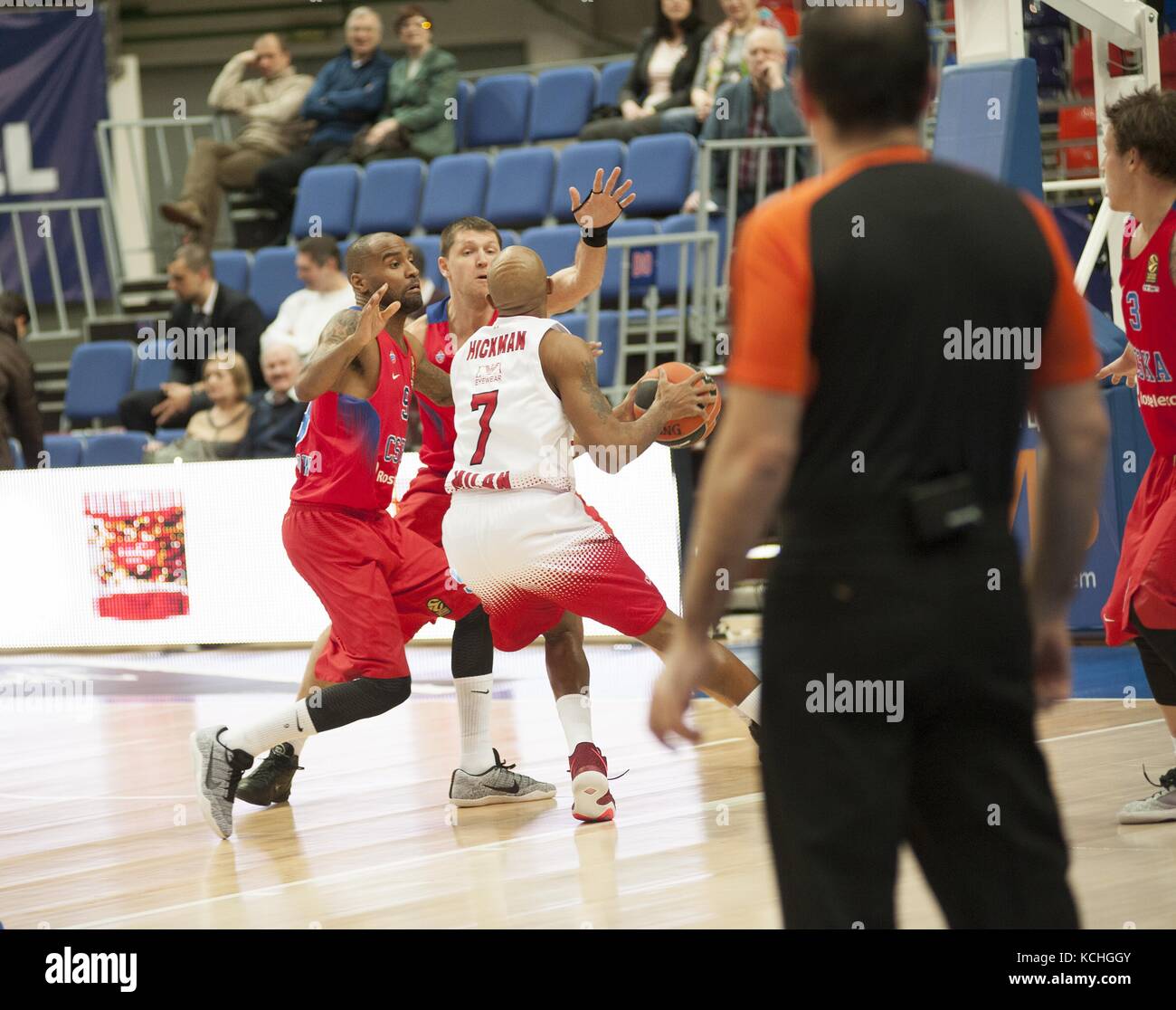 Aaron Jackson and Viktor Khryapa(SCKA) defence from Richard Hickman ...