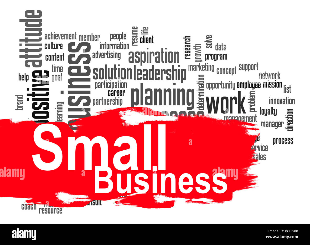 Small business word cloud image with hi-res rendered artwork that could ...