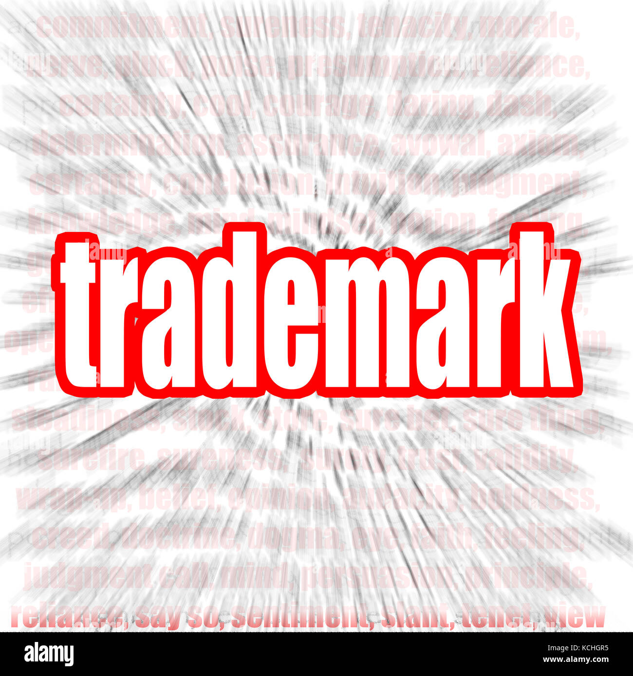 Trademark word cloud image with hi-res rendered artwork that could be ...