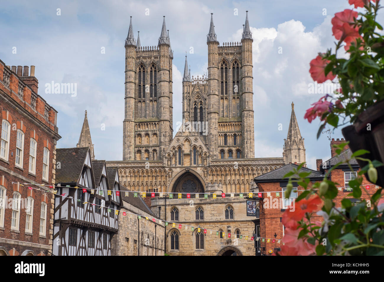 Lincoln Cathedral Lincoln Lincolnshire England Stock Photo - Alamy