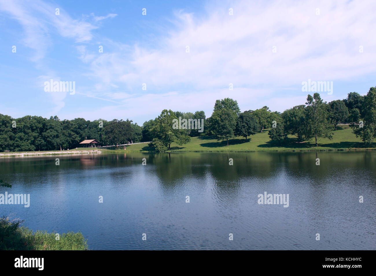 Wallace State Park Lake Stock Photo - Alamy