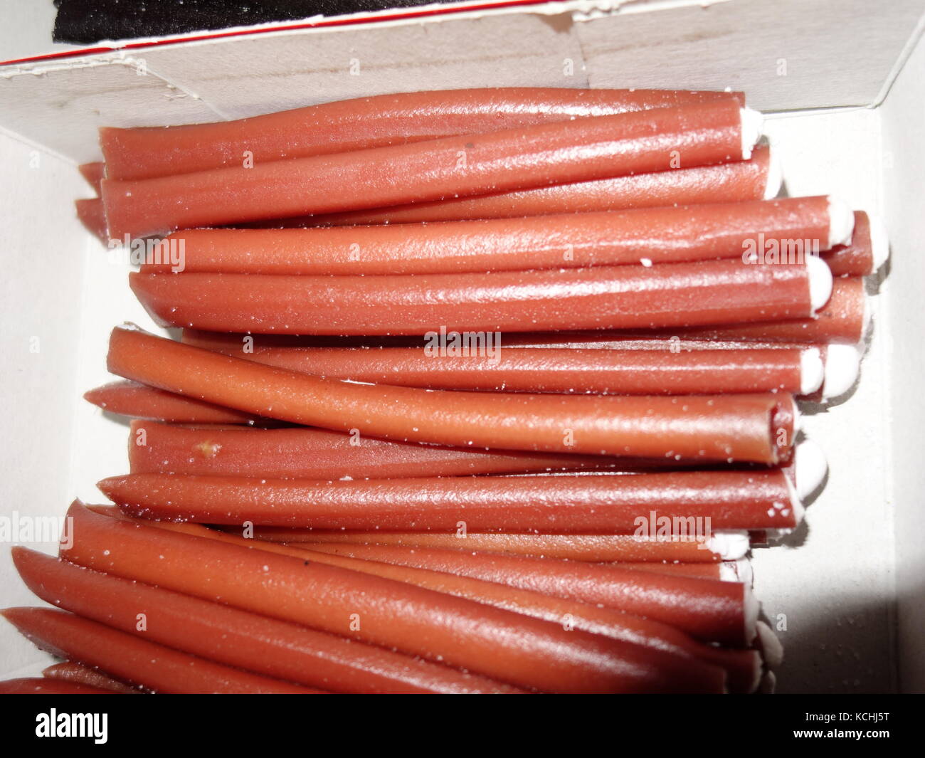 photograph of popular sweets, chocolate and / or confectionery Stock ...