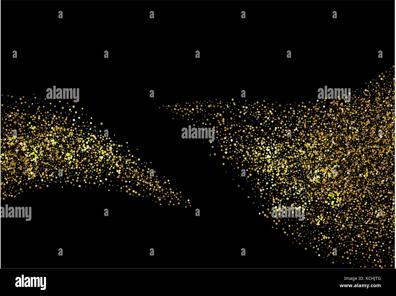 Abstract golden glitter frame Stock Vector Images - Alamy