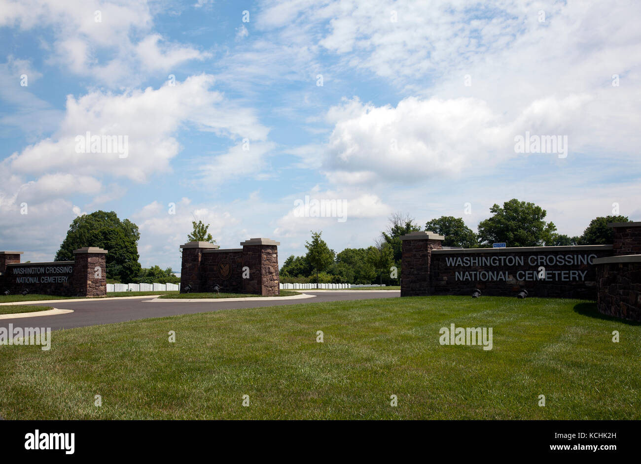 Washington Crossing National Cemetery in Newtown, Bucks County - USA ...