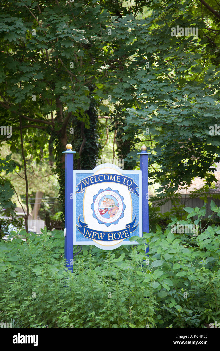 Pennsylvania welcome sign hi-res stock photography and images - Alamy