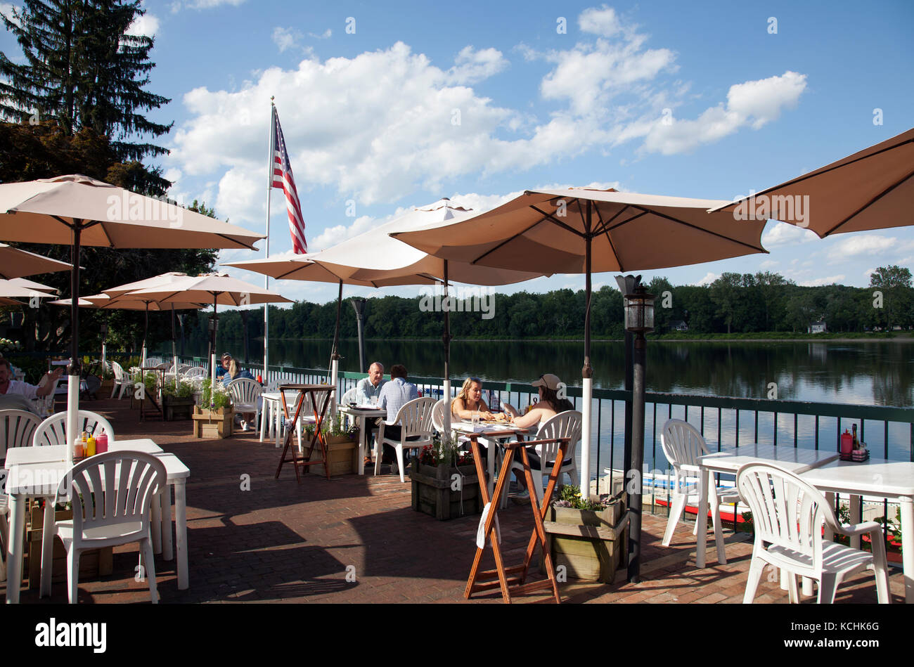 Landings Restaurant and Bar on River Delaware in New Hope Pennsylvania ...